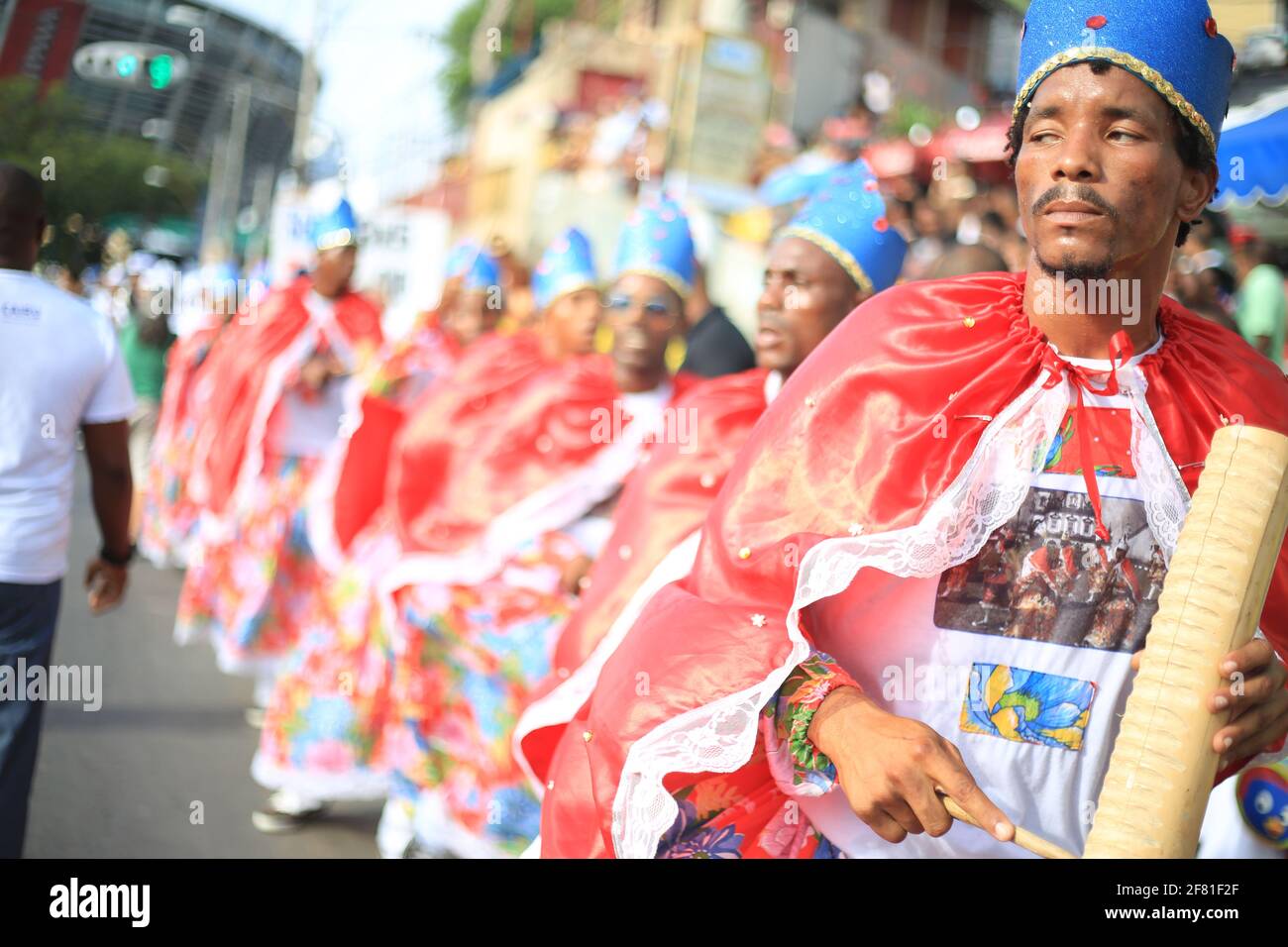 salvador, bahia / brazil - January 24, 2016: members of Congo, Reinado ... salvador, bahia / brazil - January 24, 2016: members of Congo, Reinado ...