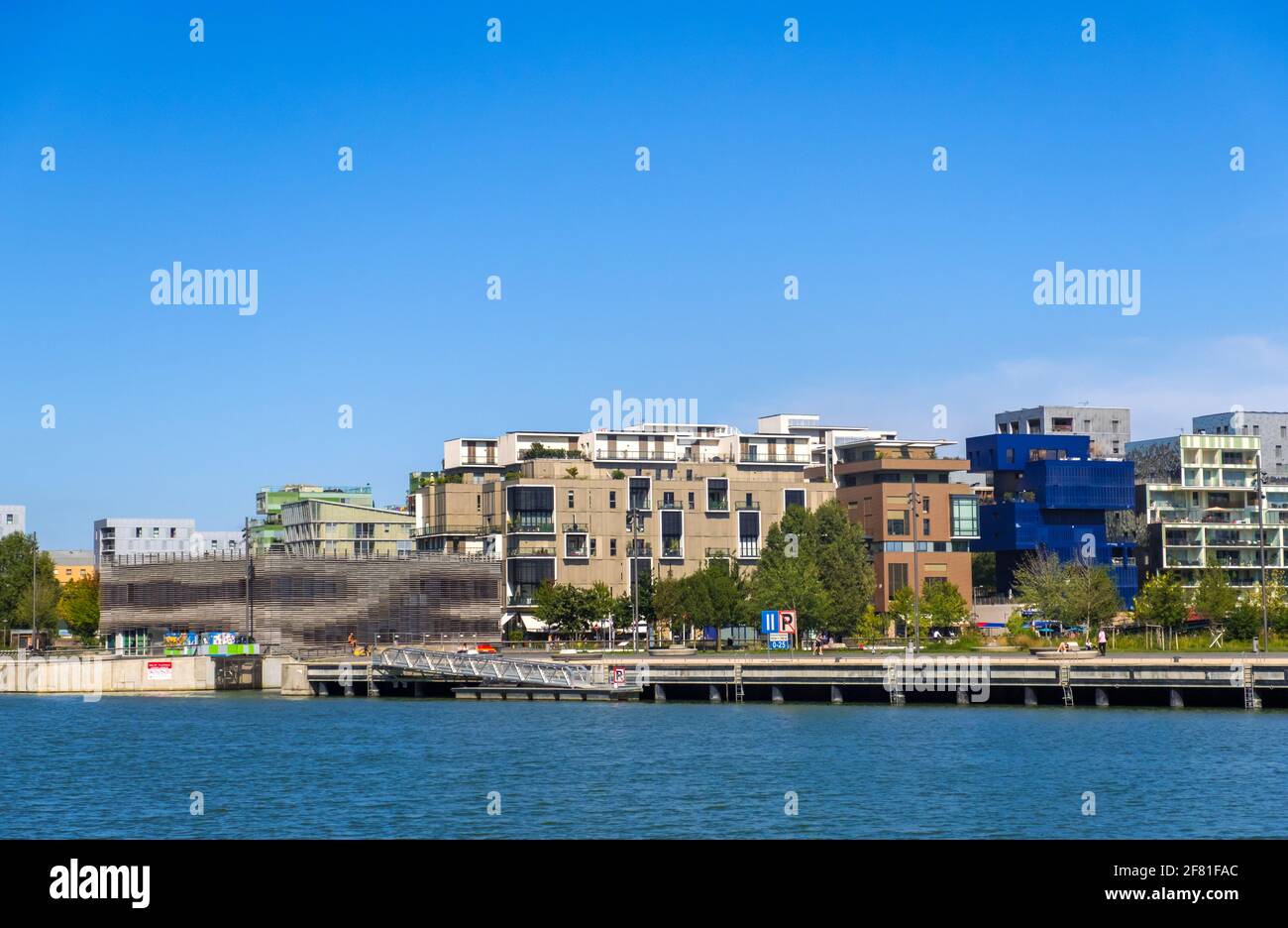 Lyon confluence harbor hi-res stock photography and images - Alamy