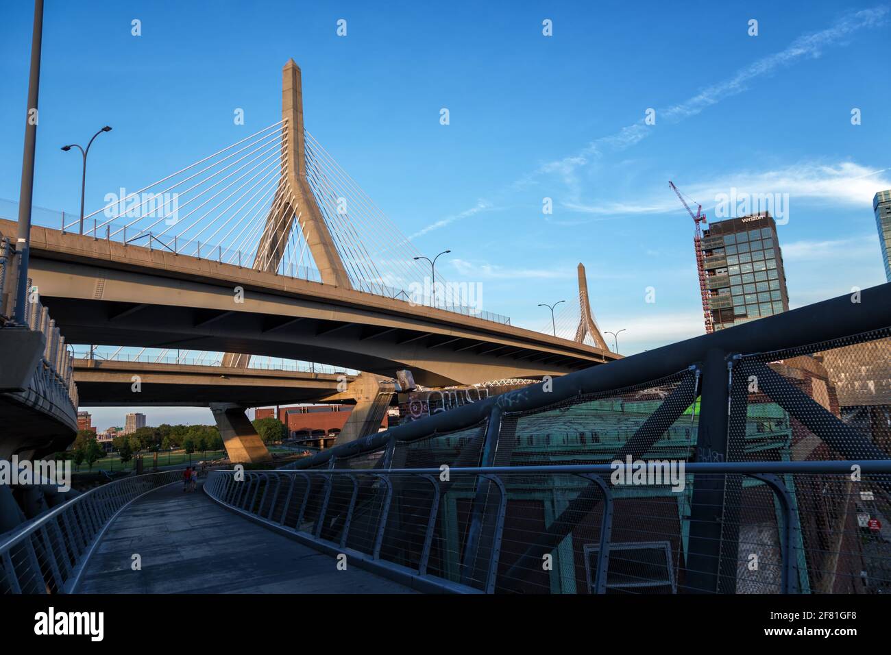 Zakim Bridge in Boston Massachusetts Stock Photo - Alamy