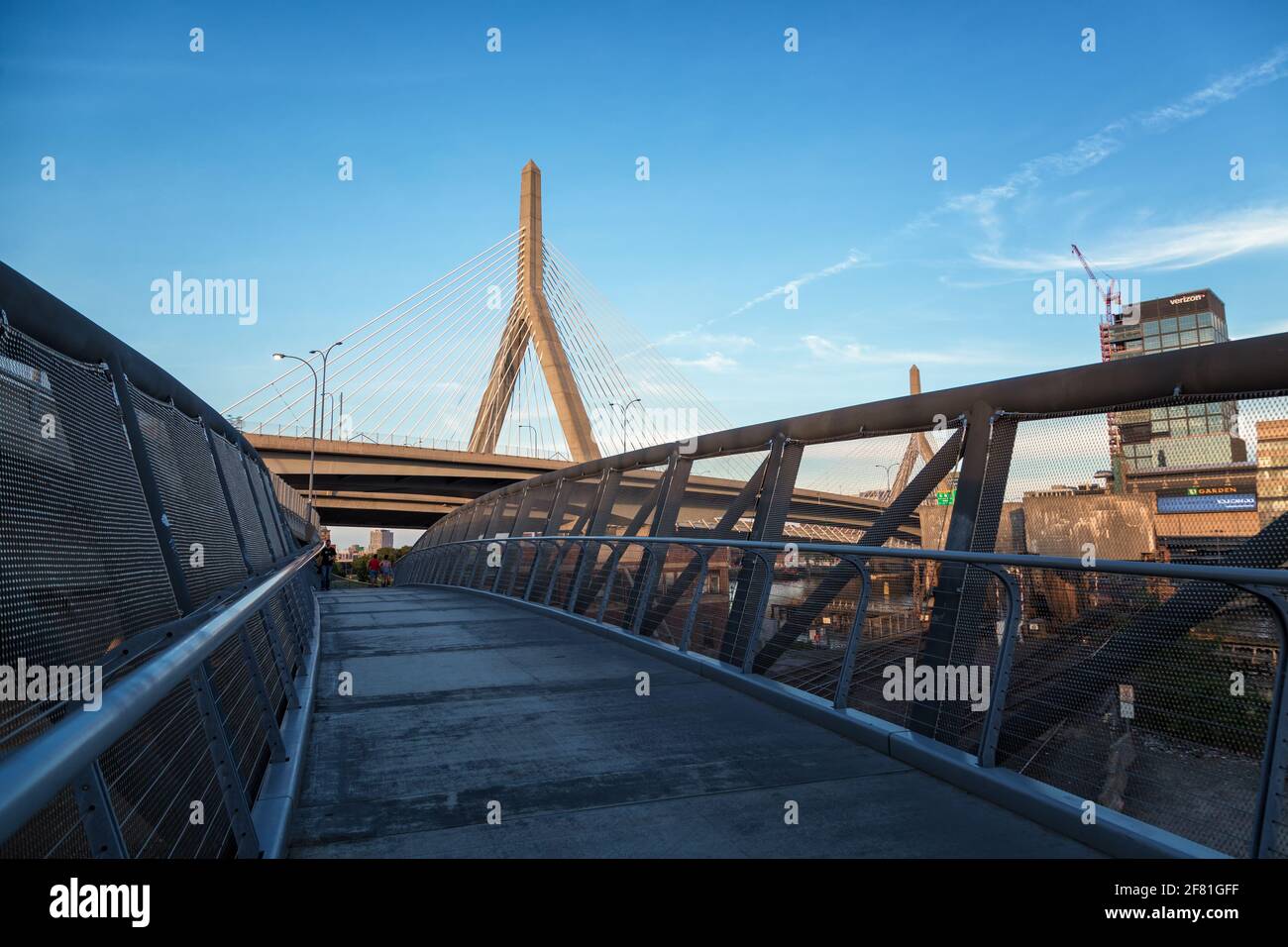 Zakim Bridge in Boston Massachusetts Stock Photo - Alamy
