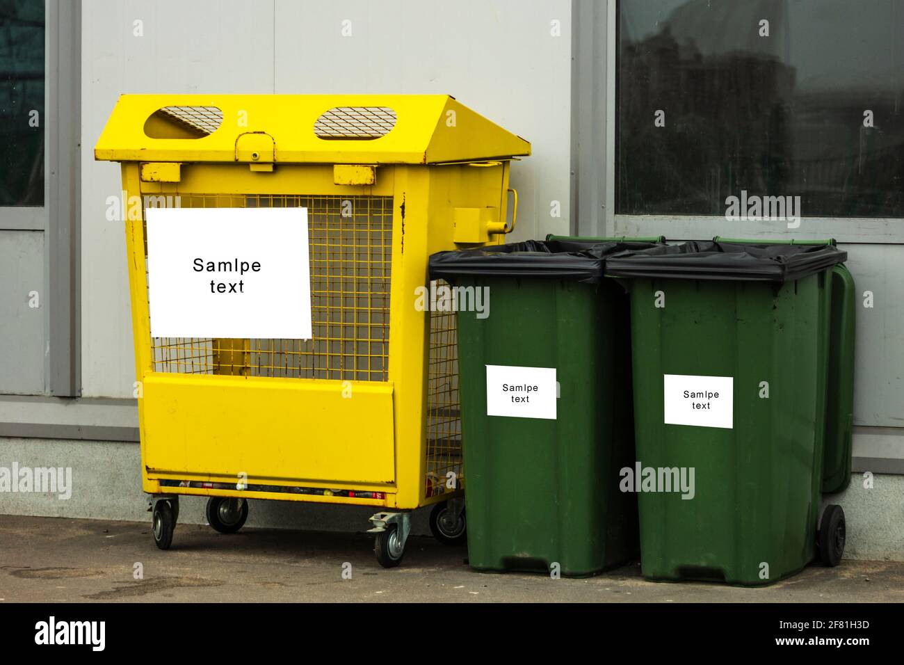 Separate garbage waste collection copy space pollution utilization ...