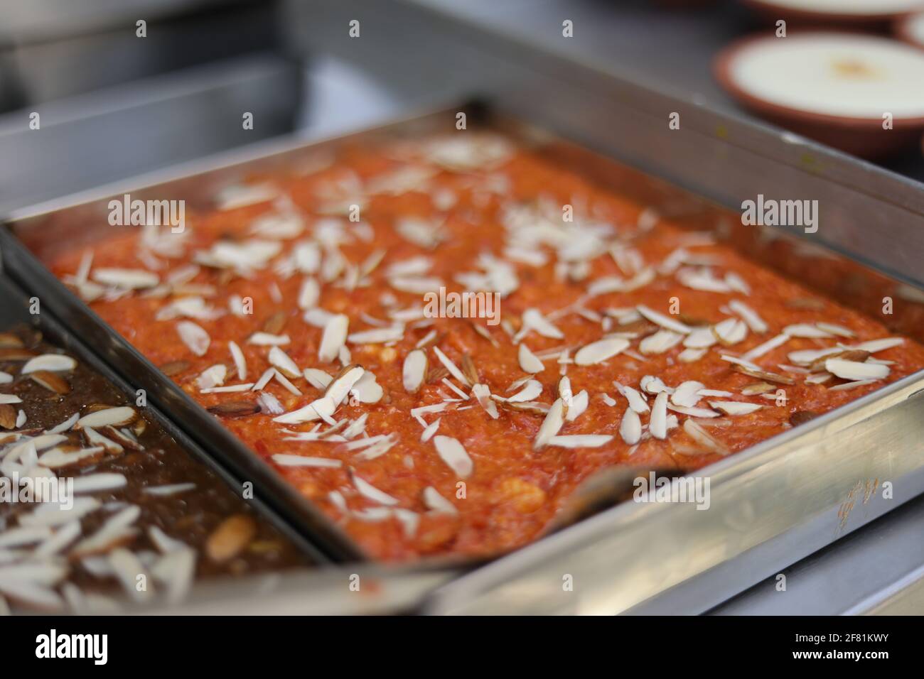 The deliciously prepared traditional Indian sweet for Diwali Stock ...