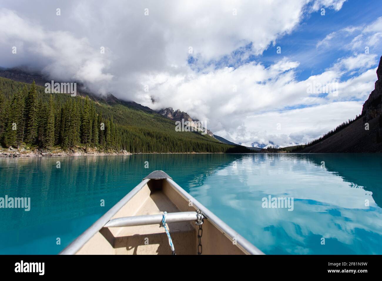 Turquoise canoe hi-res stock photography and images - Alamy