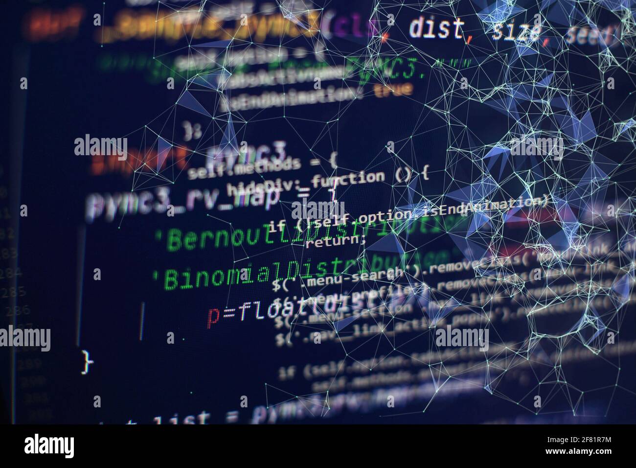 Computer script. Web develop company web interface icon for software ...