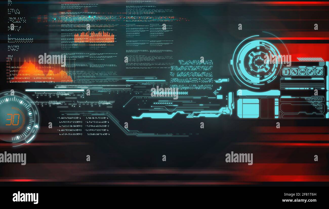 Hud graphical user interface hi-res stock photography and images - Alamy