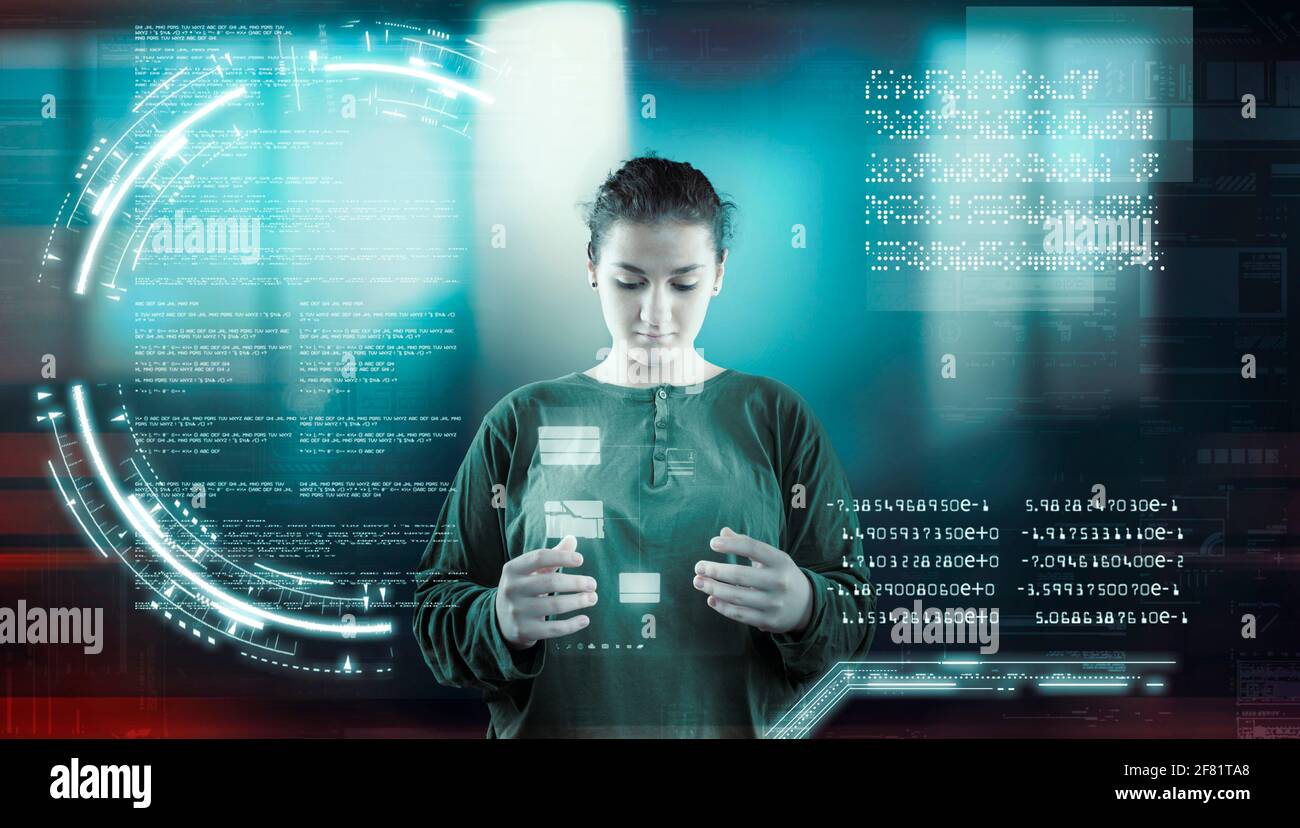 Hud graphical user interface hi-res stock photography and images - Alamy