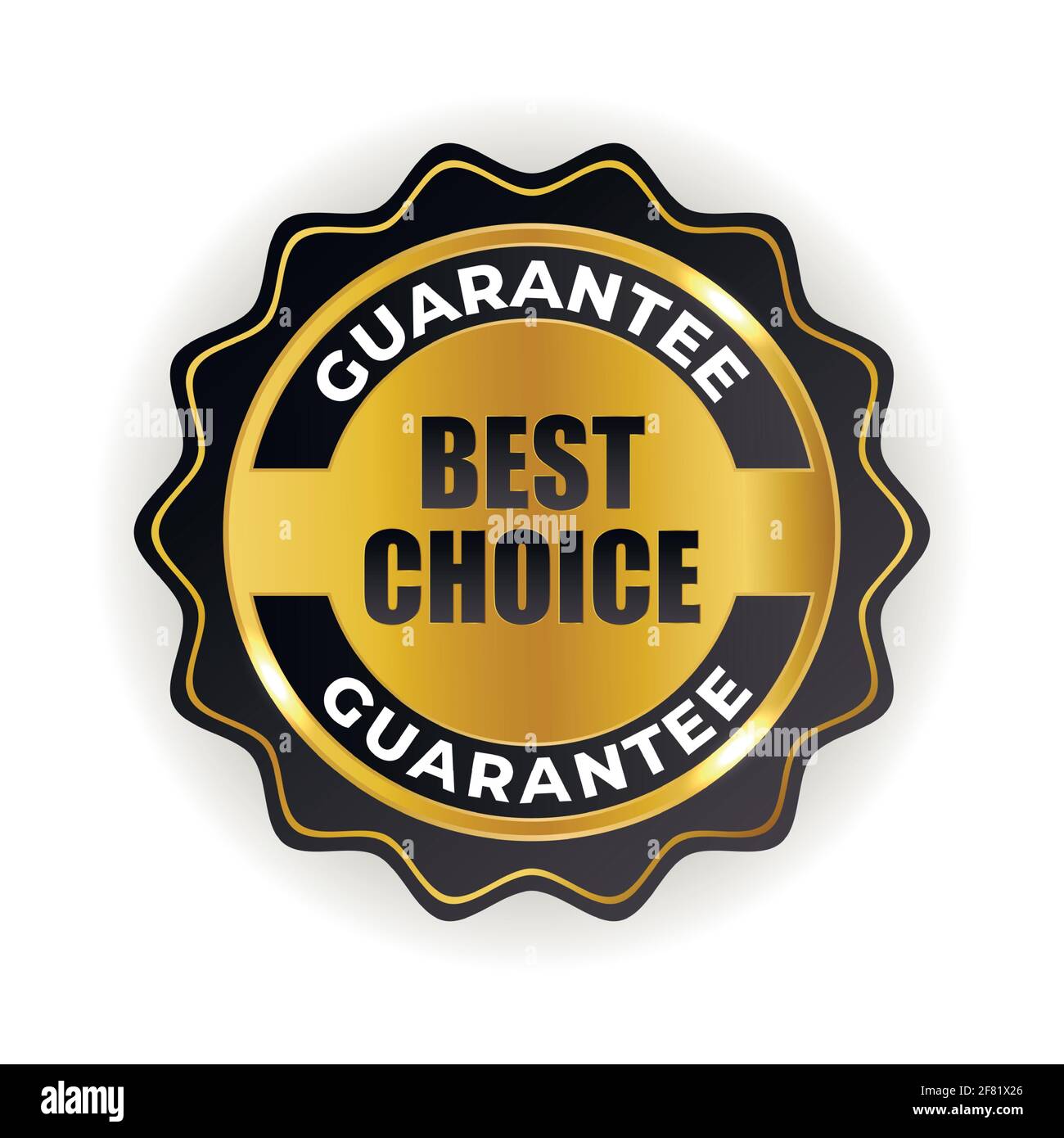 Best choice golden quality label sign. Vector illustration. EPS10 Stock ...