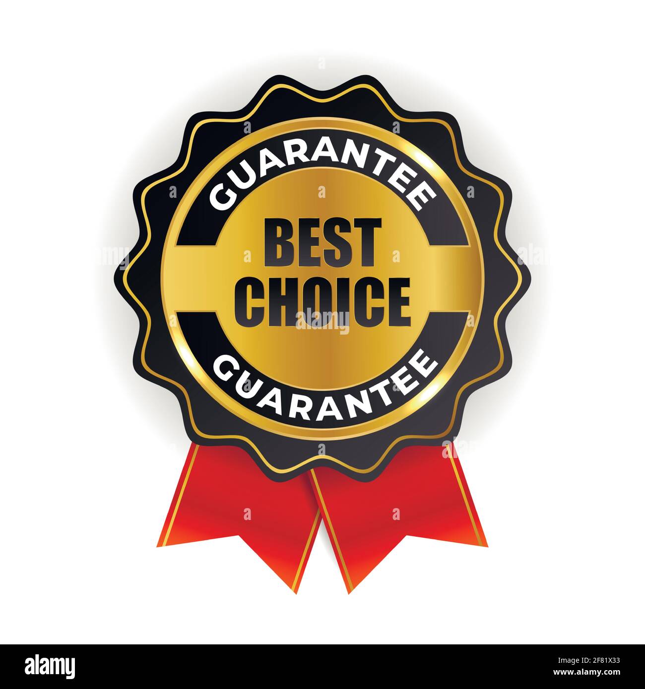 Best choice golden quality label sign. Vector illustration. EPS10 Stock ...