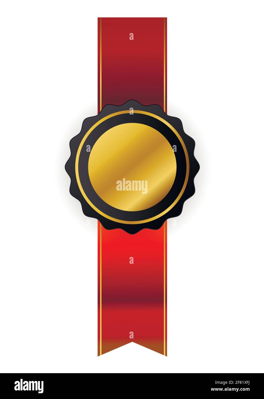 luxury golden quality label sign collection set. Vector Illustration ...