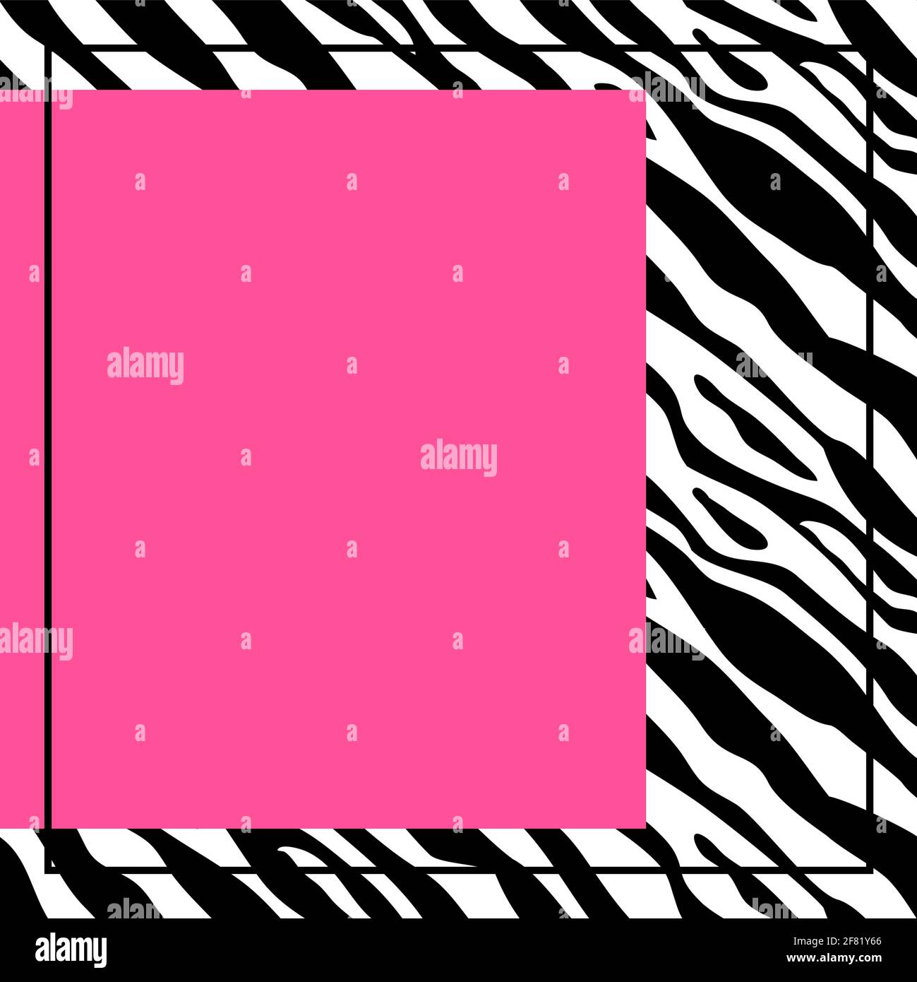 Zebra Pattern Template
