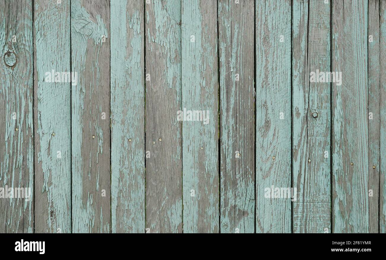 Old light blue painted planked wood texture Stock Photo - Alamy