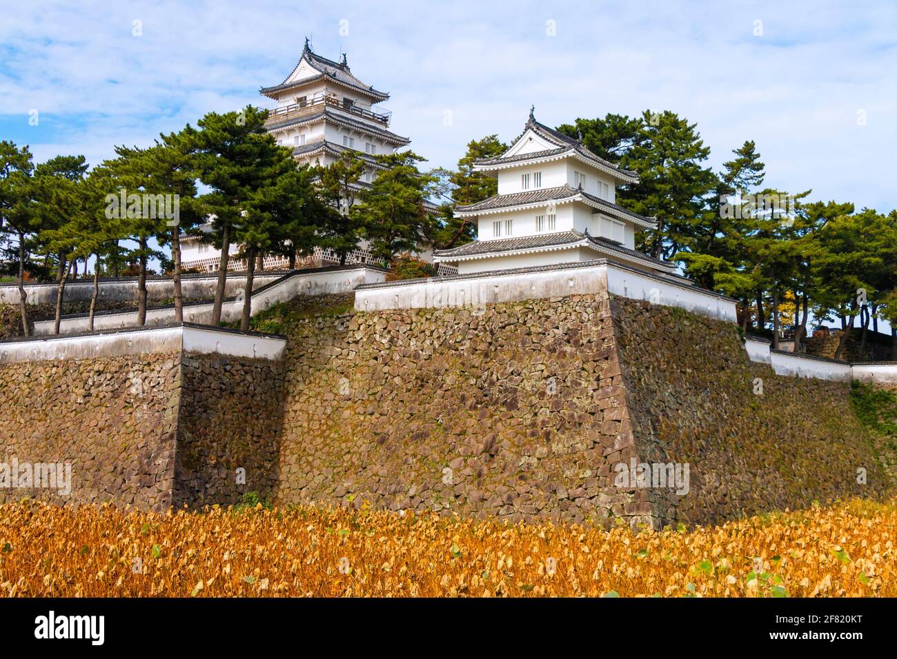 Shimabara Castle, also known as Moritake Castle and Takaki Castle, is a ...