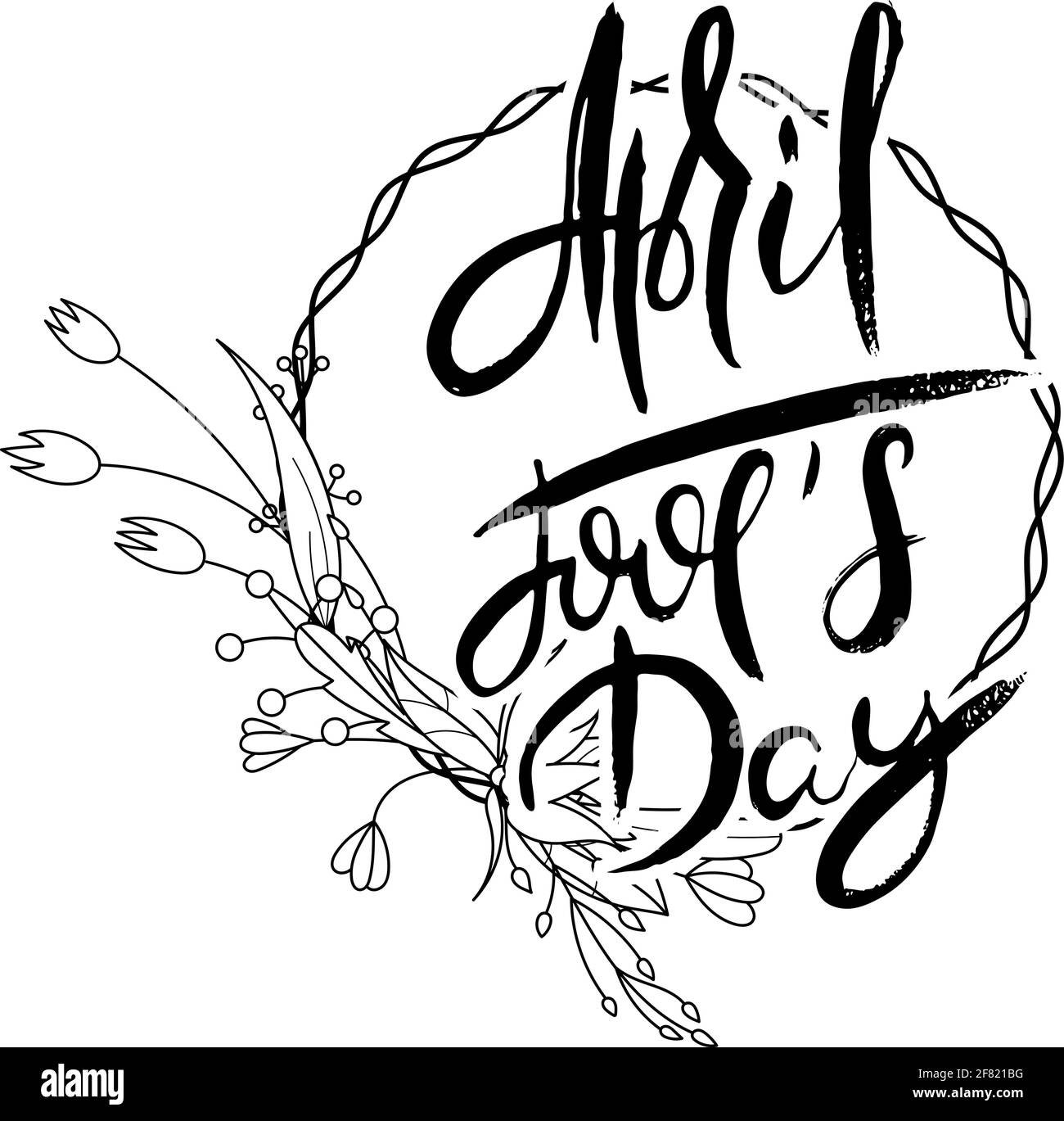 April Fools Day Clipart Black And White