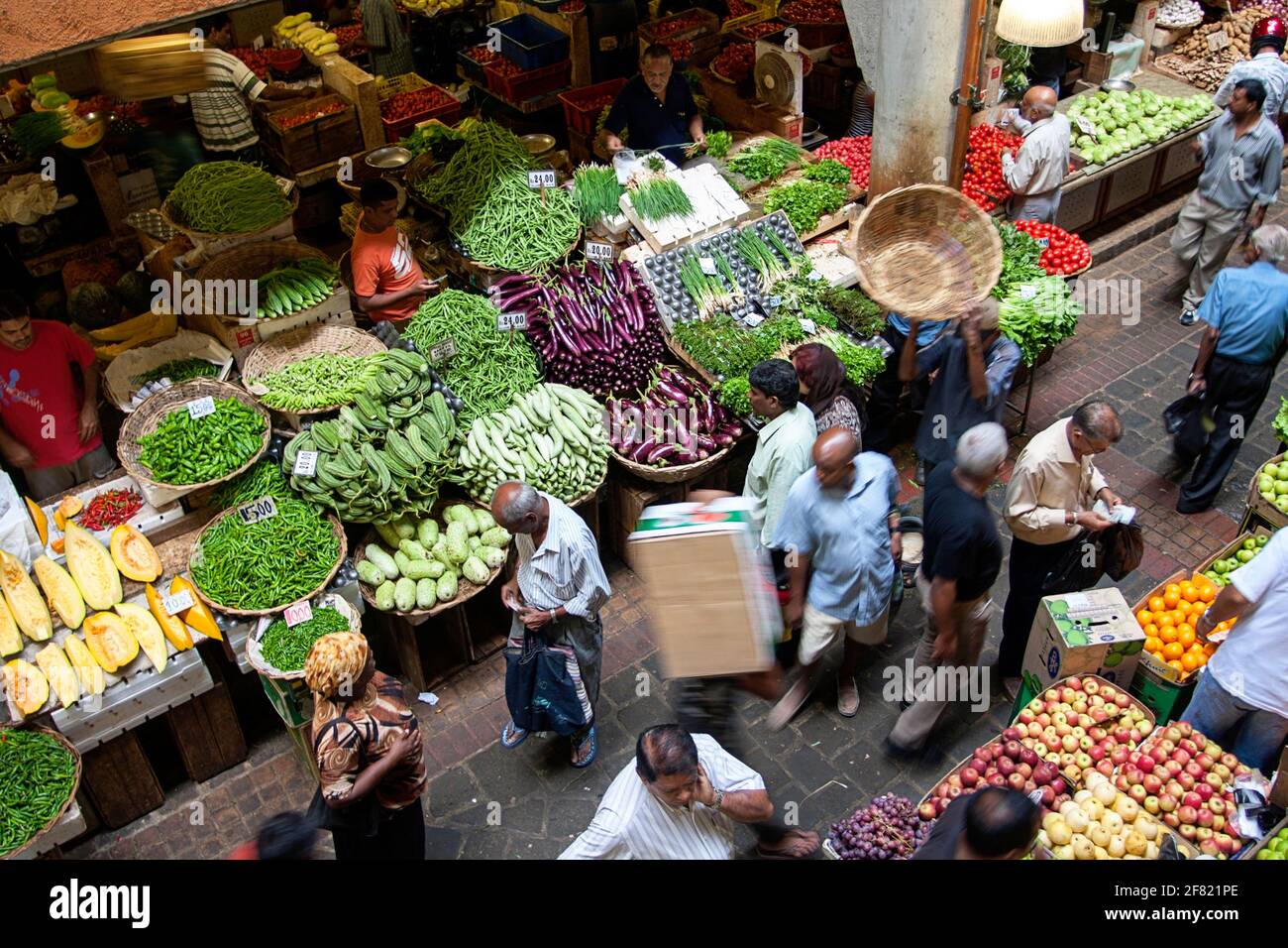 Mauritius island, Port Louis, traditional market Stock Photo - Alamy