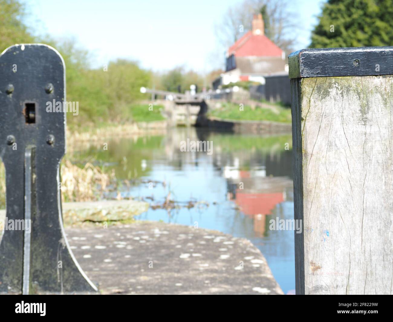 canal and lock Stock Photo - Alamy