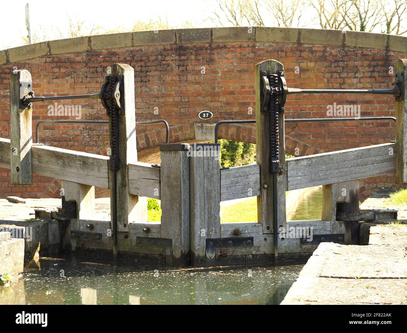 canal and lock Stock Photo - Alamy