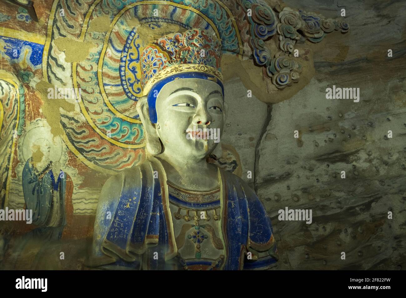 Yungang Grottoes, early Buddhist cave temples, Unesco World Heritage ...