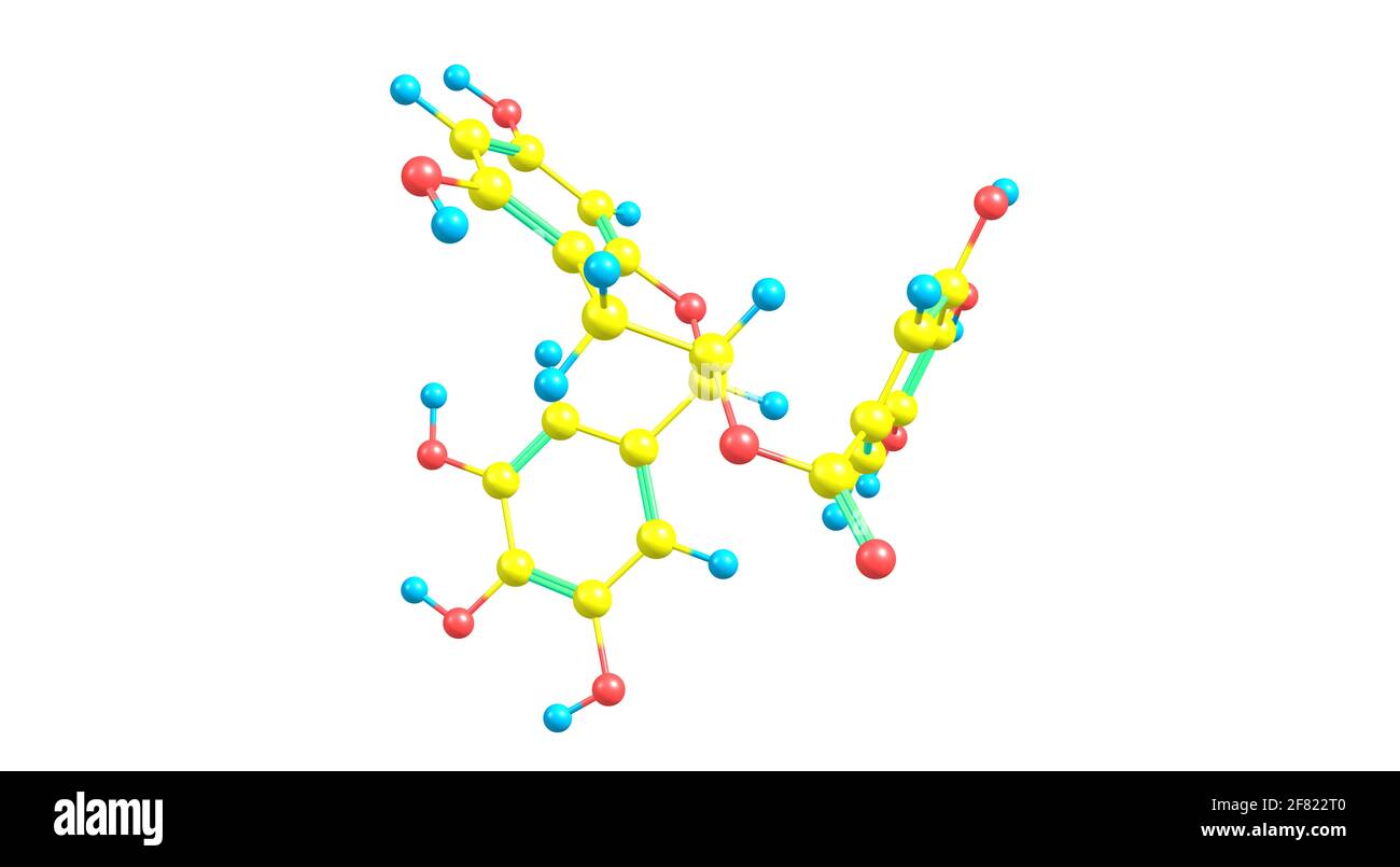 Epigallocatechin gallate or EGCG is the ester of epigallocatechin and ...