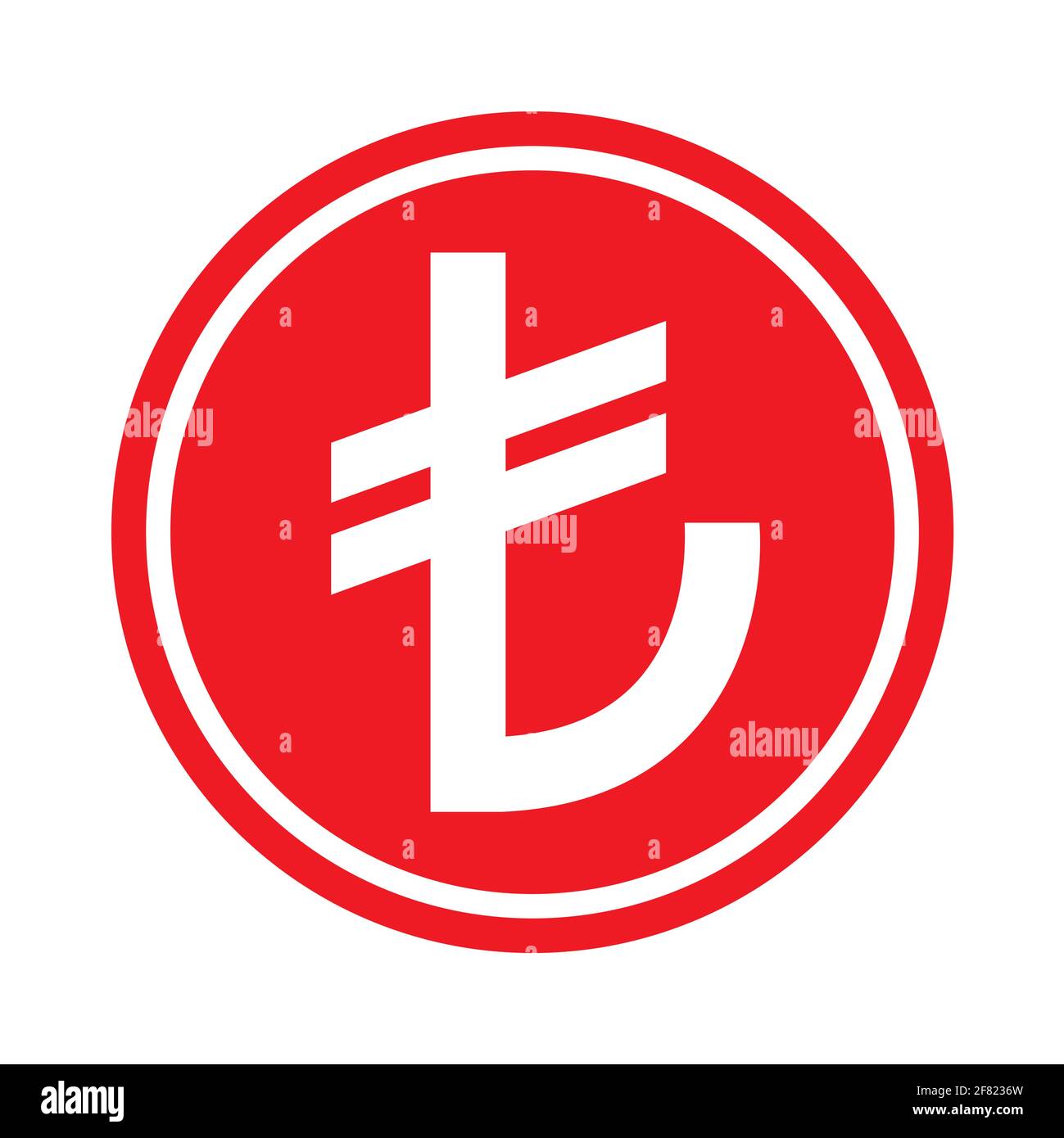 Turkish lira money icon, tl financial business sign, cash economy ...
