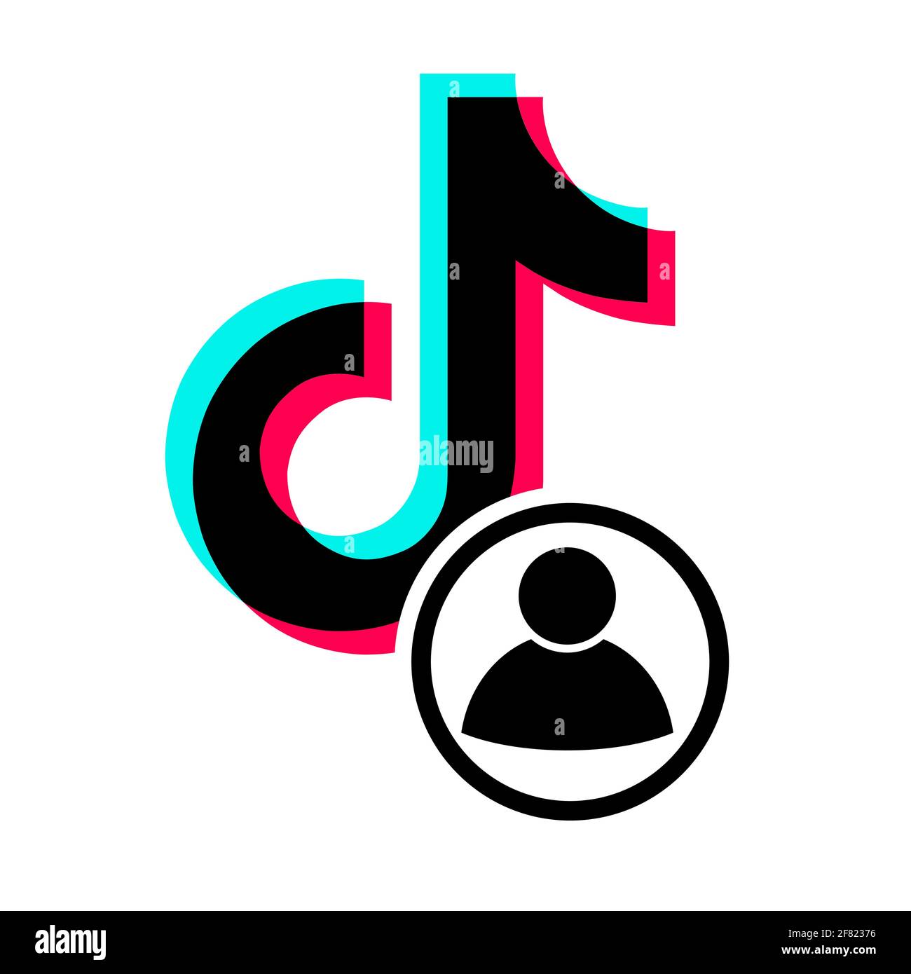 Hand with smartphone and tik tok Stock Vector Images - Alamy