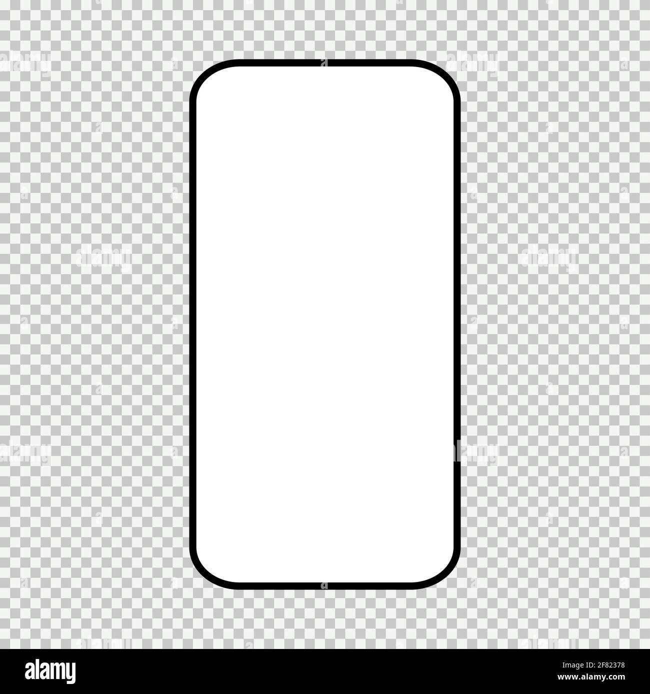 Smart mobil phone mock up, Smartphone technology template, modern blank ...