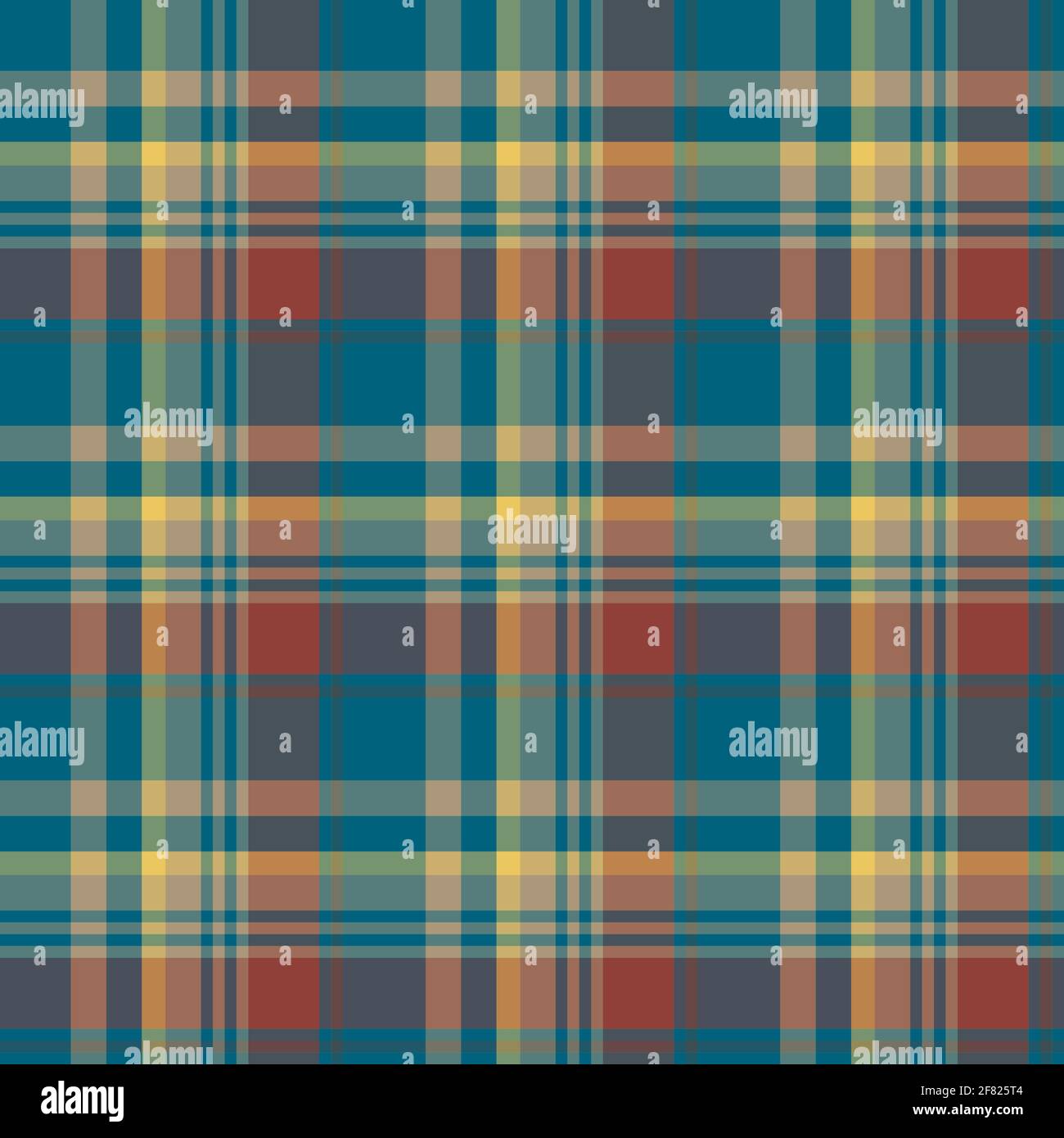 Check plaid seamless pattern. Vector background of textile ornament ...