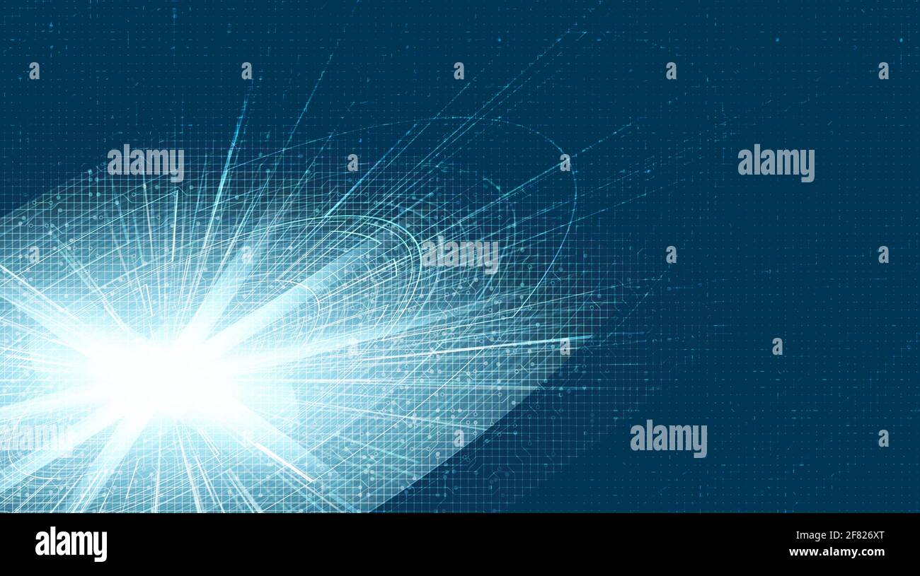 Future Light Blue Background,Sci fi and technology Concept design ...