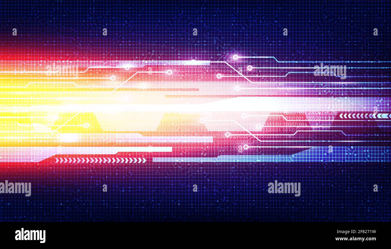 Light Futuristic Digital Circuit with Network Technology on Future ...