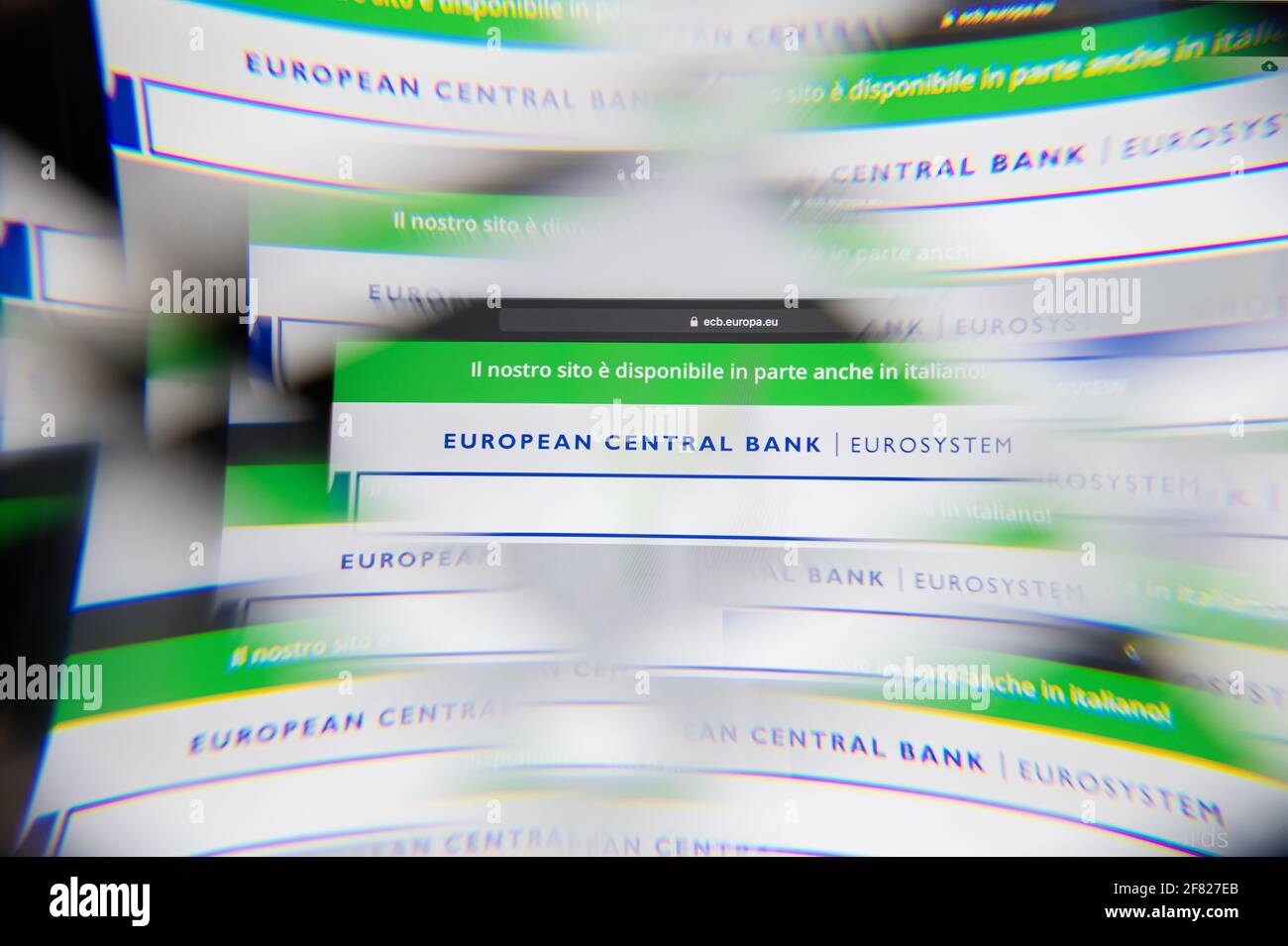 European central bank logo hi-res stock photography and images - Alamy
