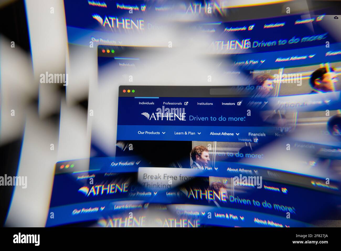 Athene holding hi-res stock photography and images - Alamy