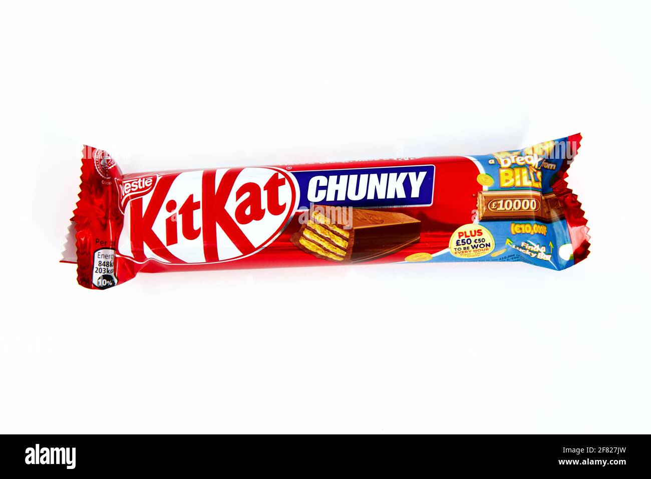 Kit Kat Chunky Milk Chocolate Bar Stock Photo - Alamy