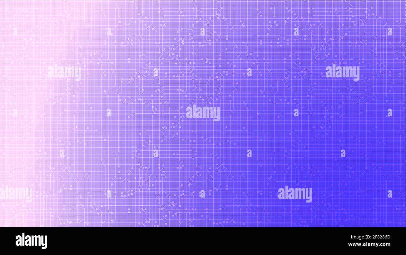 Light Purple Microchip on Technology Background,hi Tech and security ...