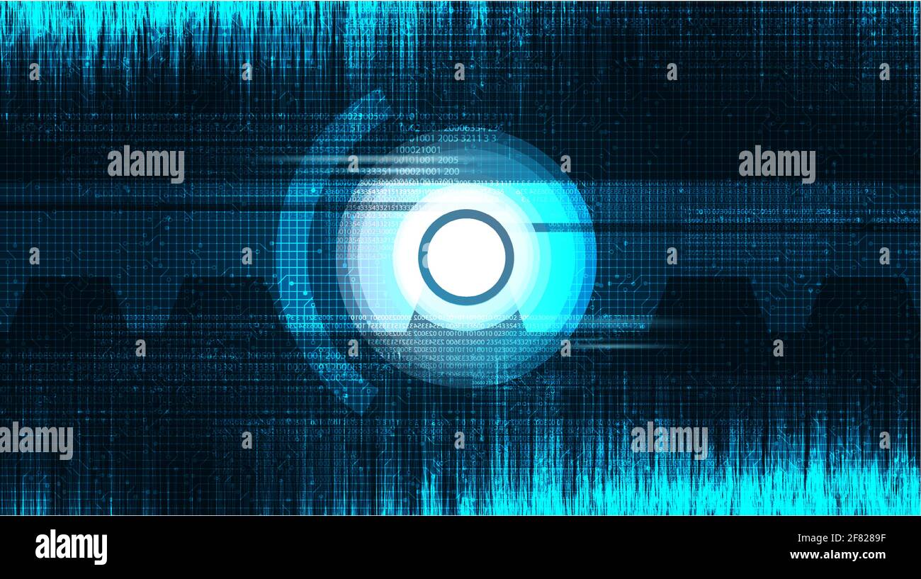 Digital Camera Eyes Technology Background,hi Tech and security Concept ...