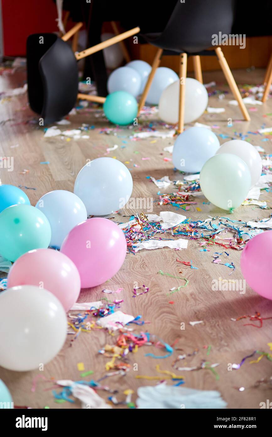 Messy House After Party High Resolution Stock Photography and Images ...