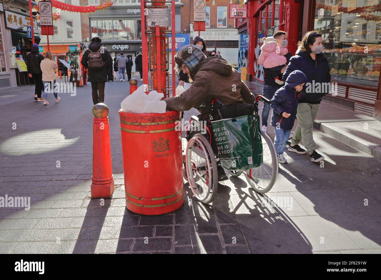 London (UK): Street homless and rough sleeping in the UK capital Stock ...