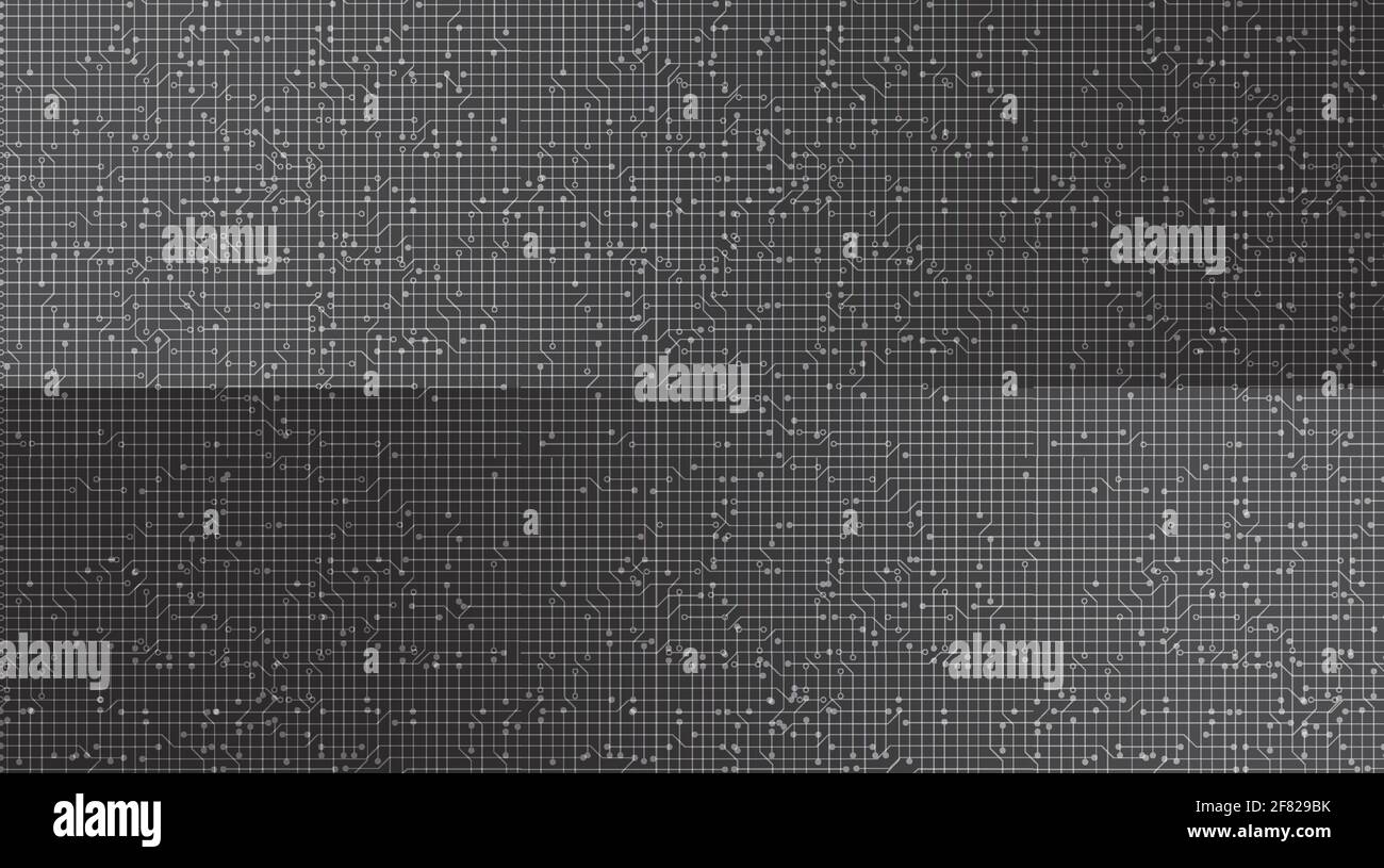 Gray circuit Microchip on Technology Background,Hi-tech Digital and ...