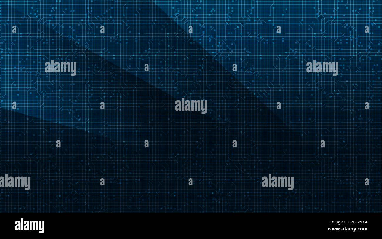 Modern Circuit Microchip on Technology Background,Hi-tech Digital and ...