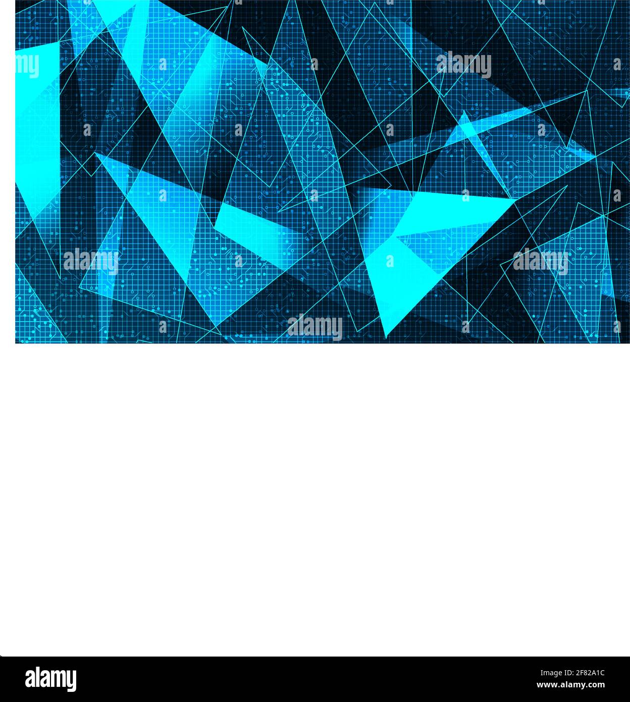 Futuristic Molecules Technology on Microchip Background,Hi-tech and ...