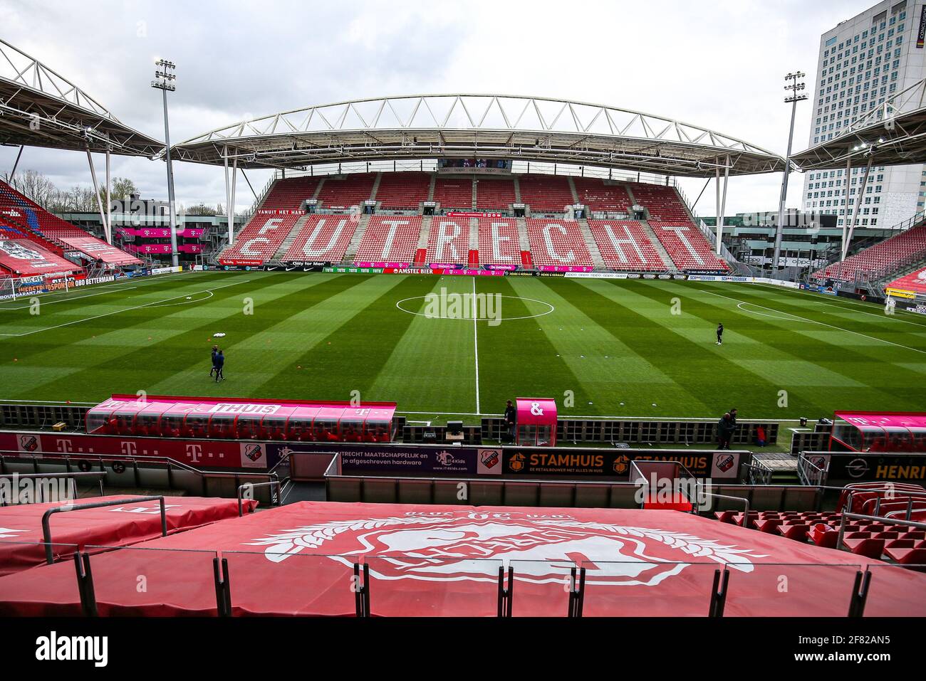 UTRECHT, 11-4-2021,Stadion Galgenwaard, Dutch Eredivisie football ...