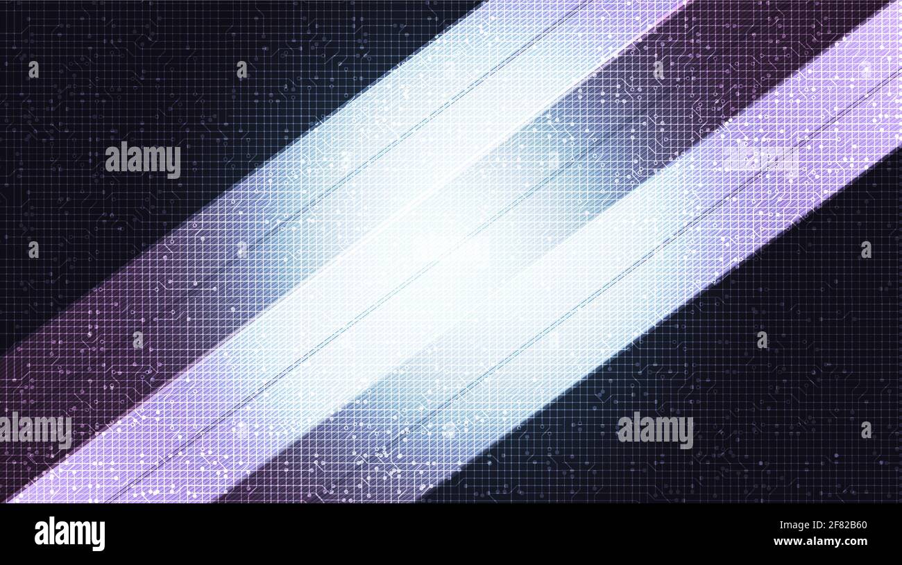 Speed Line Violet Technology Background,Hi-tech Digital and network ...