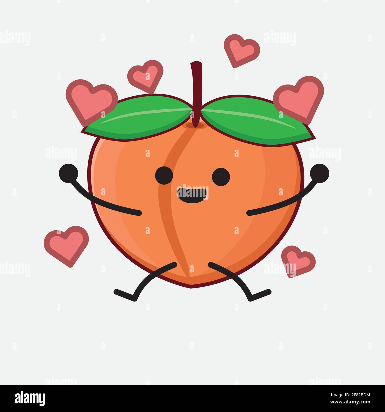 Hands peach Stock Vector Images - Alamy