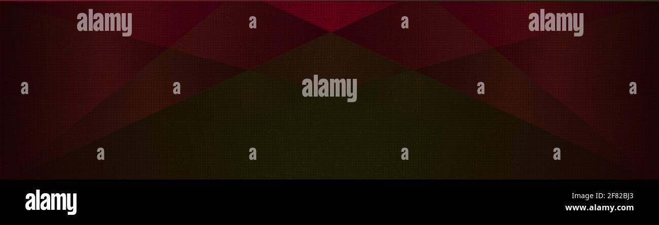 Panorama Red Technology Background,Hi-tech Digital and network Concept ...