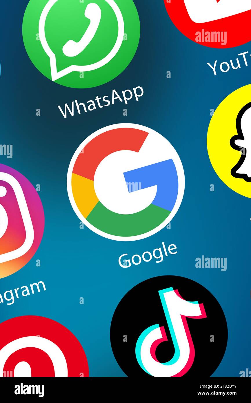 Google logo icon hi-res stock photography and images - Alamy