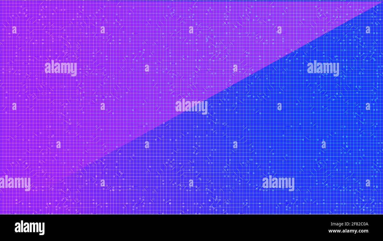 Violet technology background hi Stock Vector Images - Alamy