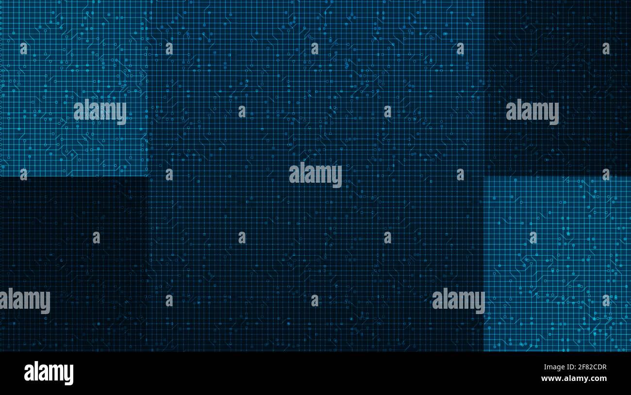 Blue Technology Background,Hi-tech Digital and security Concept design ...
