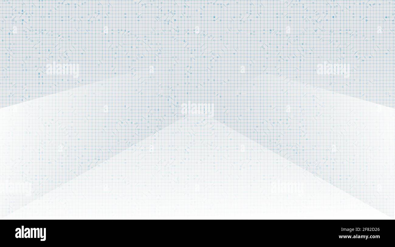 White Microchip on Technology Background,Hi-tech Digital and ...