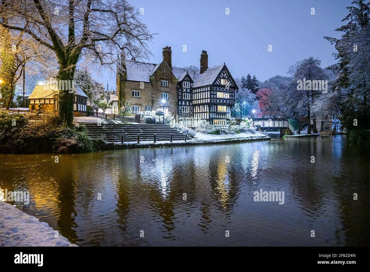 Packet House - Bridgewater Canal and Worsley Green, Manchester Stock ...