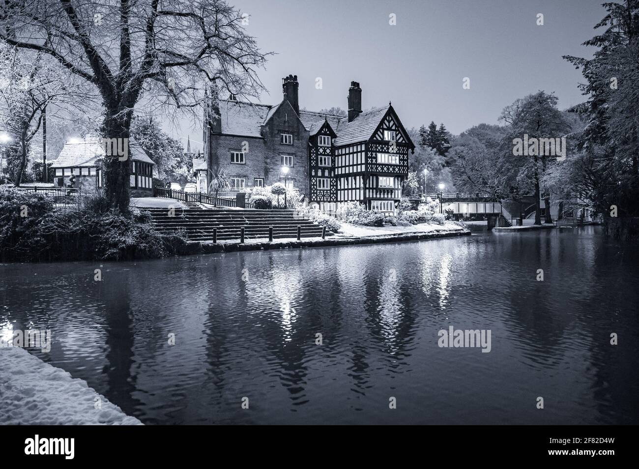 Packet House - Bridgewater Canal and Worsley Green, Manchester Stock ...