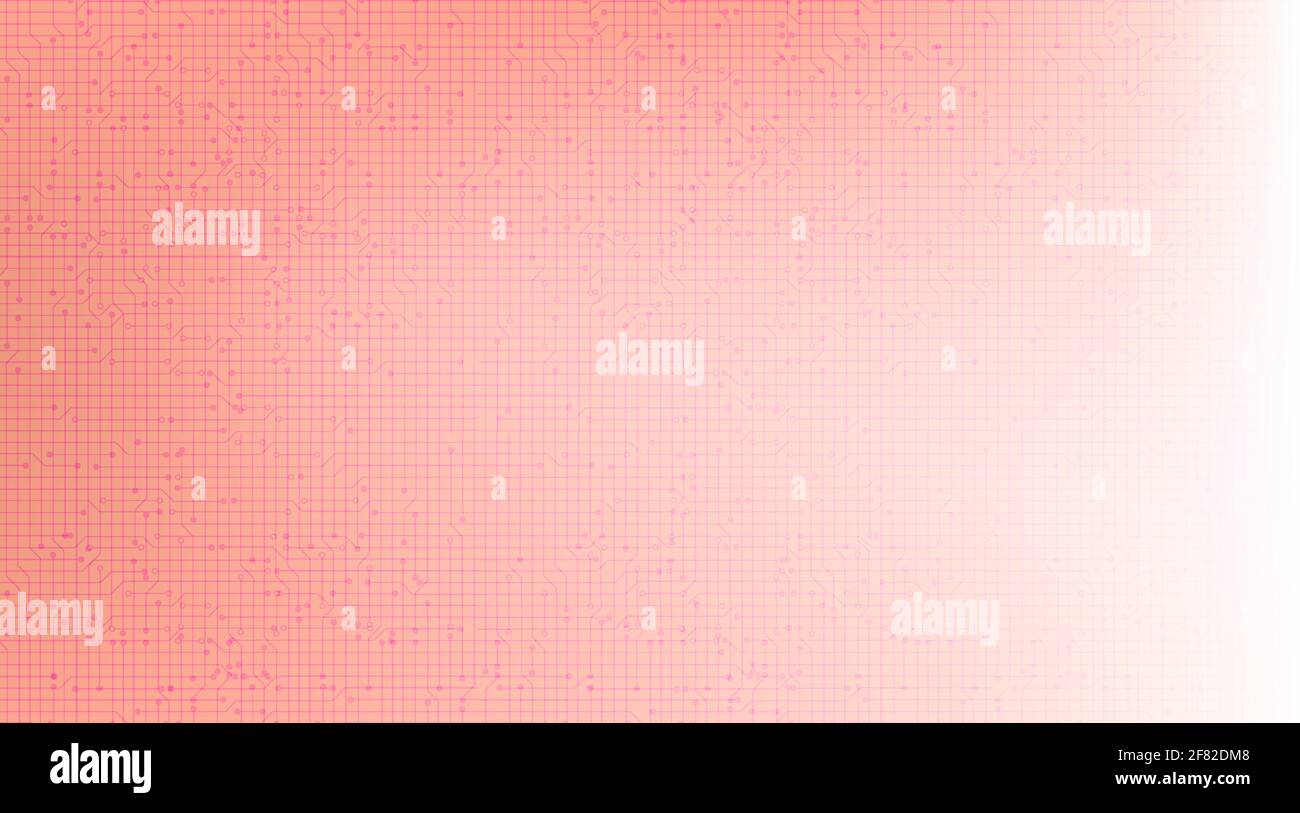 Soft Pink Technology Background,Hi-tech Digital and Communication ...