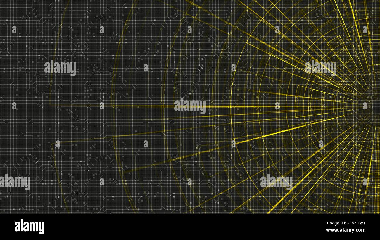 Futuristic Hyperspace speed motion on future Technology background,warp ...